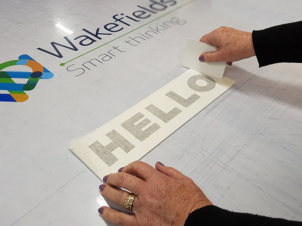 Applying a Vinyl Decal – Wakefields Digital