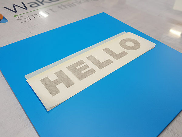 Applying a Vinyl Decal – Wakefields Digital