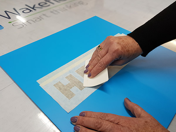 Applying a Vinyl Decal – Wakefields Digital